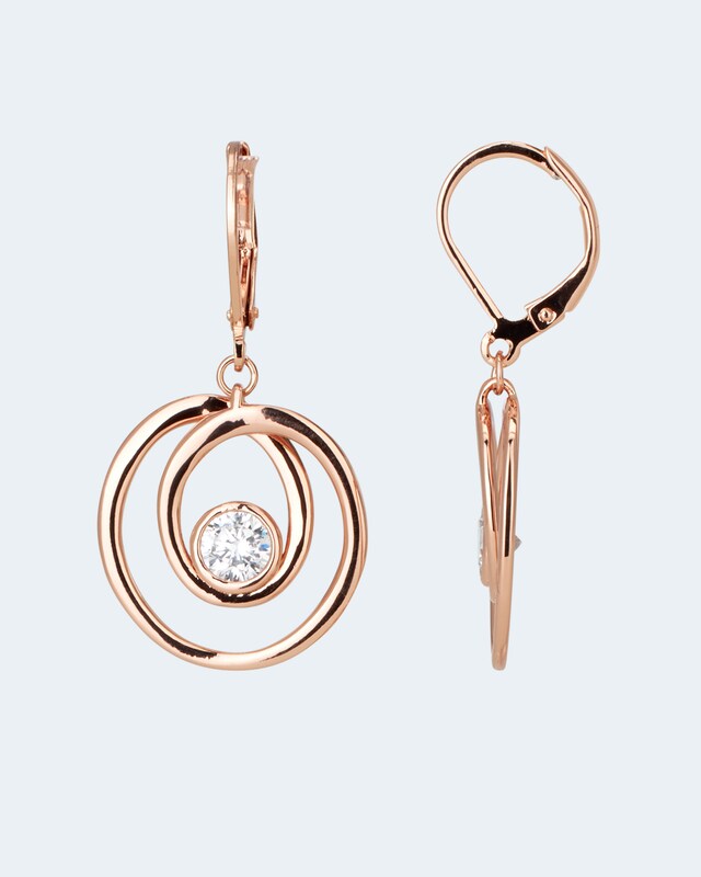 Claris Vienna Jewelry Art Ohrhänger mit Zirkonia