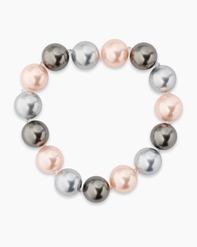 Pfeffinger Flexarmband aus Muschelkernperlen, hier online