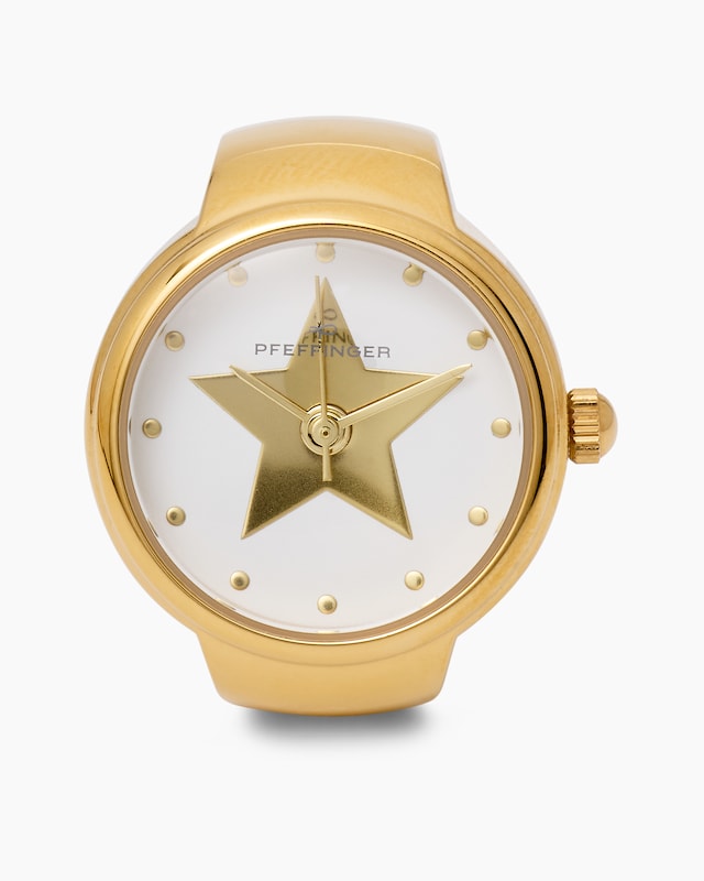 Pfeffinger Glanzstücke Flex-Ring-Uhr aus Edelstahl